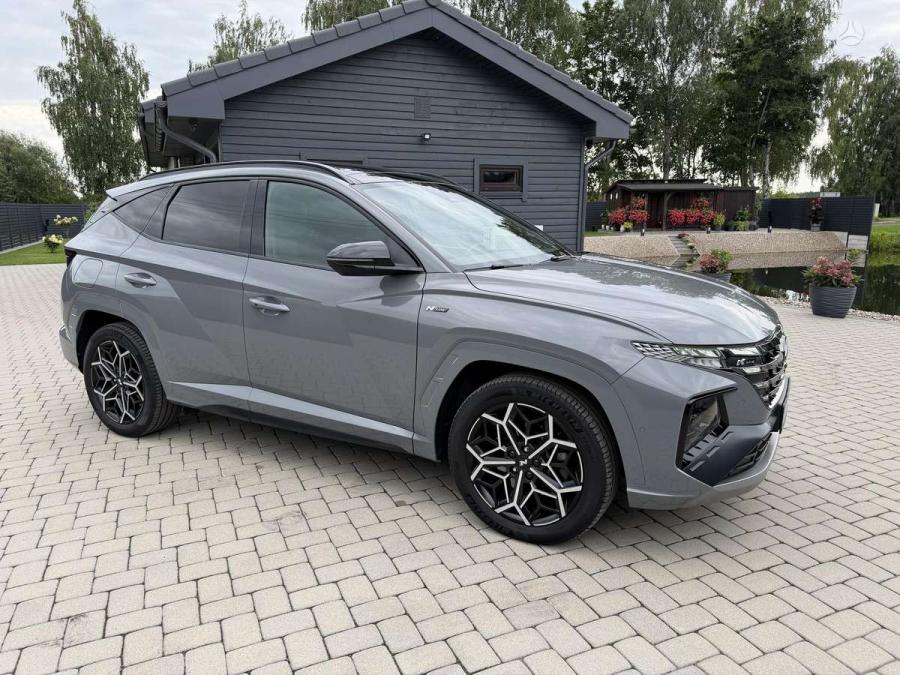 Grey Hyundai Tucson 2022 in Telschi, with an engine capacity of 1.60 L and mileage of 64 thousand km for 28750 €, photo 20 on AUTOMOTO.COM.LV