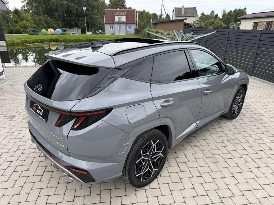 Grey Hyundai Tucson 2022 in Telschi, with an engine capacity of 1.60 L and mileage of 64 thousand km for 28750 €, photo 21 on AUTOMOTO.COM.LV