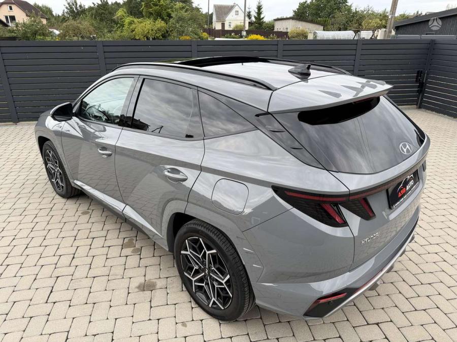 Grey Hyundai Tucson 2022 in Telschi, with an engine capacity of 1.60 L and mileage of 64 thousand km for 28750 €, photo 22 on AUTOMOTO.COM.LV