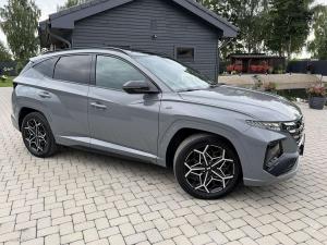 Grey Hyundai Tucson 2022 in Telschi, with an engine capacity of 1.60 L and mileage of 64 thousand km for 28750 €, photo 23 on AUTOMOTO.COM.LV