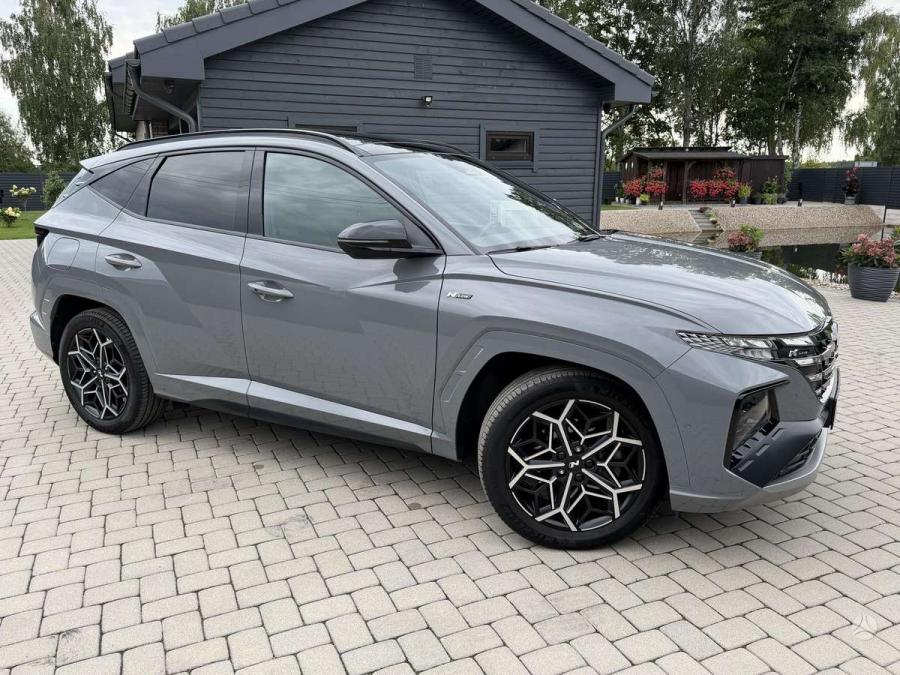 Grey Hyundai Tucson 2022 in Telschi, with an engine capacity of 1.60 L and mileage of 64 thousand km for 28750 €, photo 23 on AUTOMOTO.COM.LV
