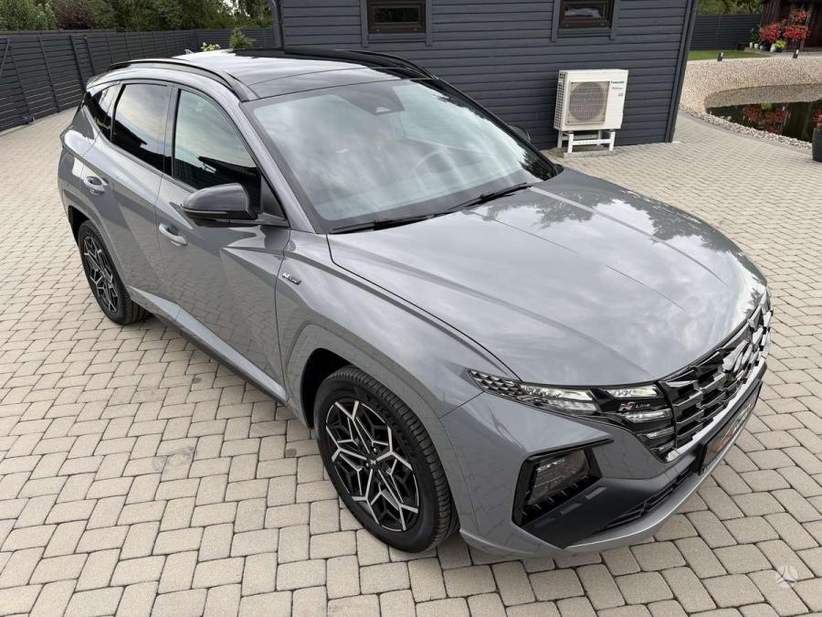 Grey Hyundai Tucson 2022 in Telschi, with an engine capacity of 1.60 L and mileage of 64 thousand km for 28750 €, photo 30 on AUTOMOTO.COM.LV