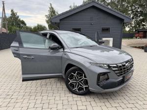 Grey Hyundai Tucson 2022 in Telschi, with an engine capacity of 1.60 L and mileage of 64 thousand km for 28750 €, photo 32 on AUTOMOTO.COM.LV