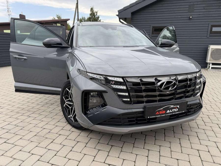 Grey Hyundai Tucson 2022 in Telschi, with an engine capacity of 1.60 L and mileage of 64 thousand km for 28750 €, photo 34 on AUTOMOTO.COM.LV