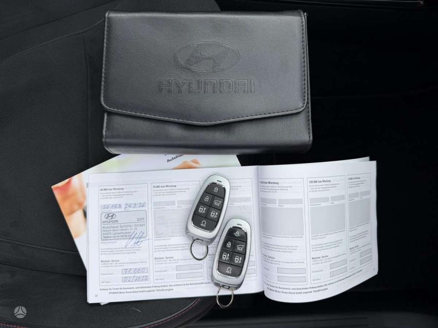 Grey Hyundai Tucson 2022 in Telschi, with an engine capacity of 1.60 L and mileage of 64 thousand km for 28750 €, photo 60 on AUTOMOTO.COM.LV