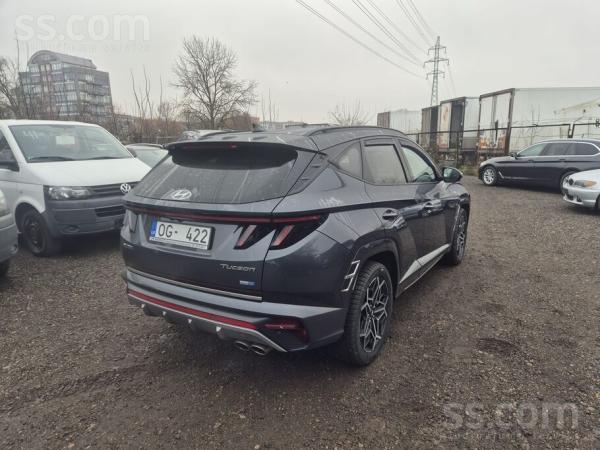 Pelēks Hyundai Tucson 2023 Rīga, ar dzinēja tilpumu 1.60 L un nobraukumu 33 tūkst. km par 29290 €, foto 5 vietnē AUTOMOTO.COM.LV