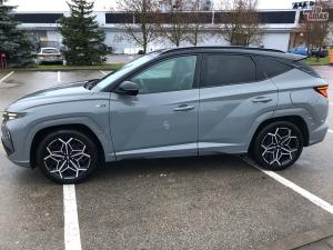Grey Hyundai Tucson 2023 in Panevezys, with an engine capacity of 1.60 L and mileage of 57 thousand km for 28000 €, photo 4 on AUTOMOTO.COM.LV