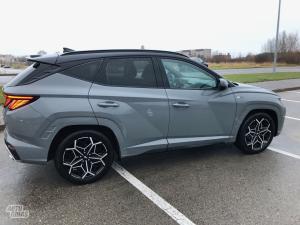 Grey Hyundai Tucson 2023 in Panevezys, with an engine capacity of 1.60 L and mileage of 57 thousand km for 28000 €, photo 8 on AUTOMOTO.COM.LV