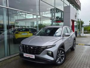 Grey Hyundai Tucson 2023 in Vilnius, with an engine capacity of 1.60 L and mileage of 39 thousand km for 23900 €, photo  on AUTOMOTO.COM.LV