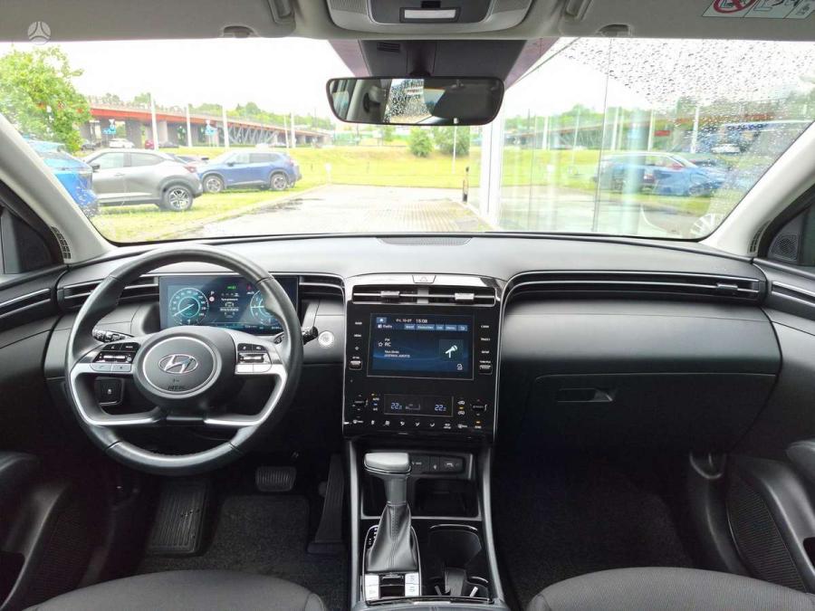 Grey Hyundai Tucson 2023 in Vilnius, with an engine capacity of 1.60 L and mileage of 39 thousand km for 23900 €, photo 11 on AUTOMOTO.COM.LV