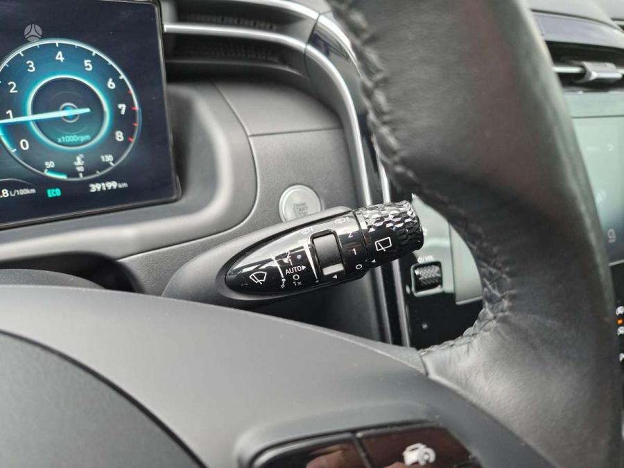 Grey Hyundai Tucson 2023 in Vilnius, with an engine capacity of 1.60 L and mileage of 39 thousand km for 23900 €, photo 15 on AUTOMOTO.COM.LV