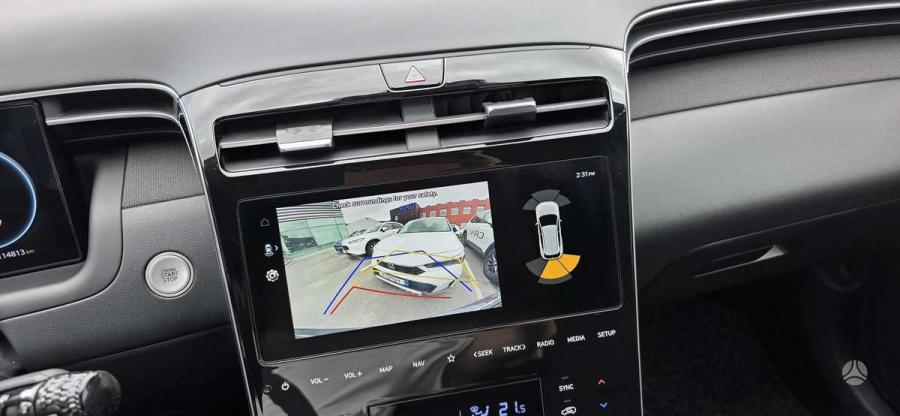 Pelēks Hyundai Tucson 2023 Viļņa, ar dzinēja tilpumu 1.60 L un nobraukumu 115 tūkst. km par 24980 €, foto 13 vietnē AUTOMOTO.COM.LV