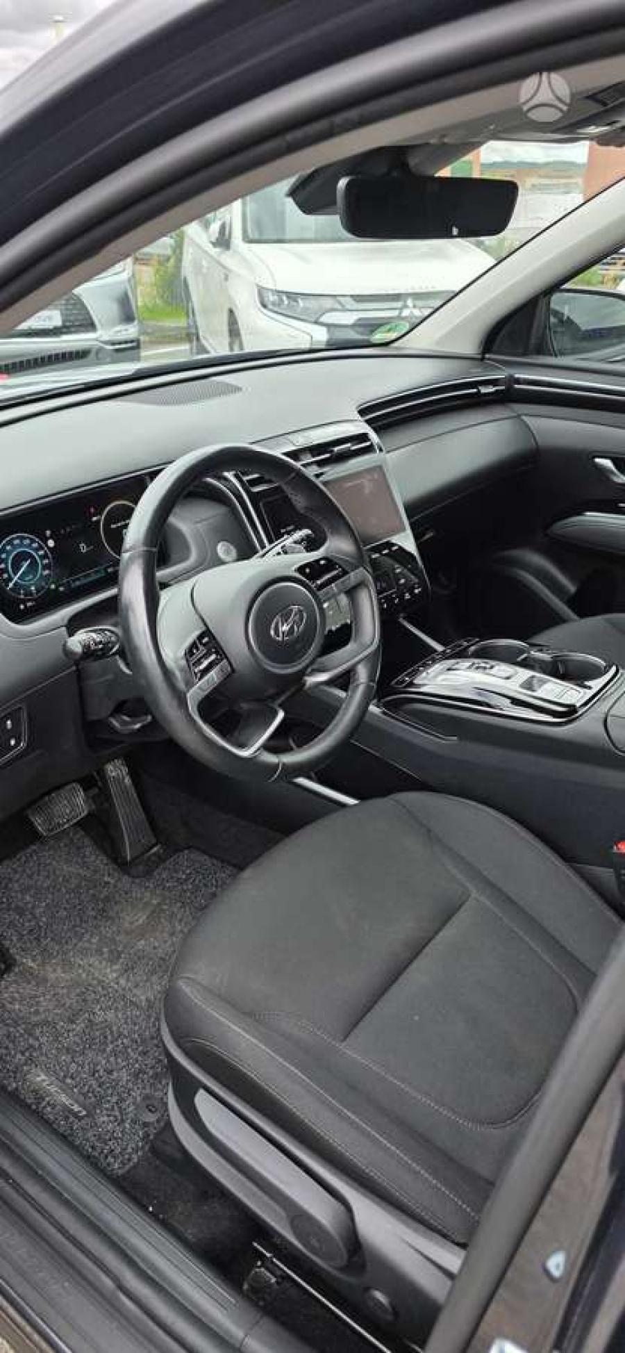 Pelēks Hyundai Tucson 2023 Viļņa, ar dzinēja tilpumu 1.60 L un nobraukumu 115 tūkst. km par 24980 €, foto 22 vietnē AUTOMOTO.COM.LV