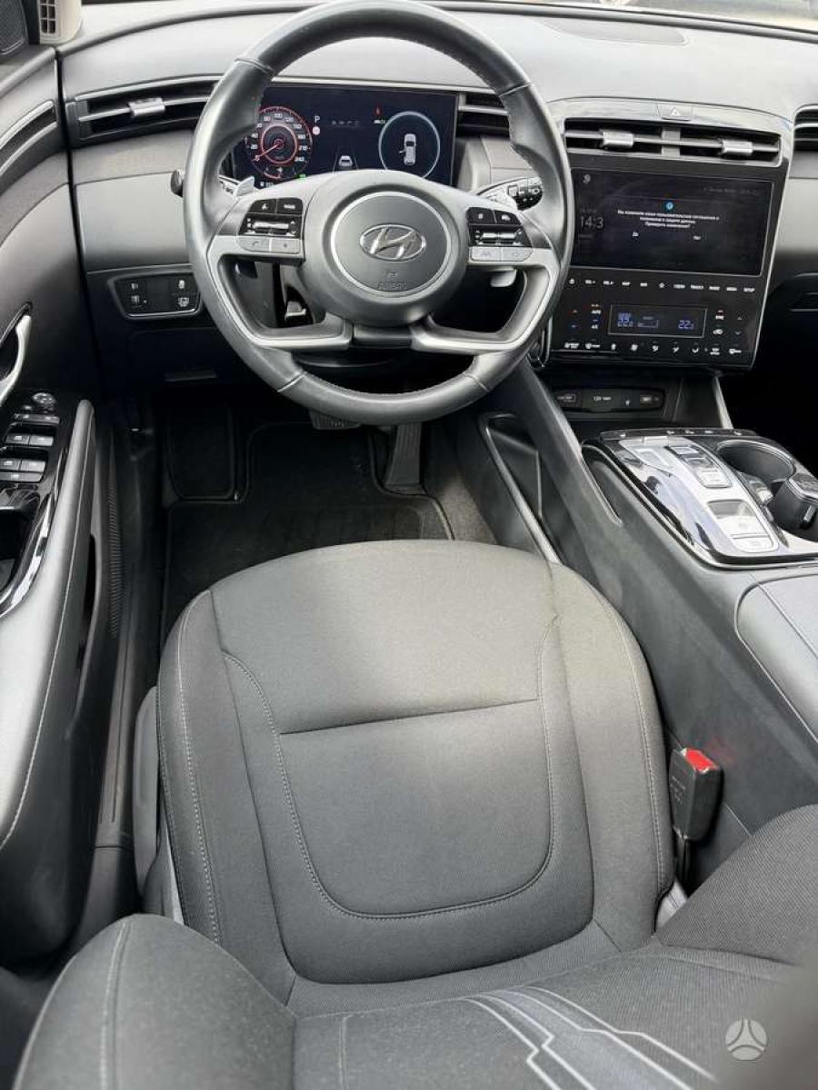 Grey Hyundai Tucson 2023 in Taurage, with an engine capacity of 1.60 L and mileage of 162 thousand km for 18300 €, photo 17 on AUTOMOTO.COM.LV