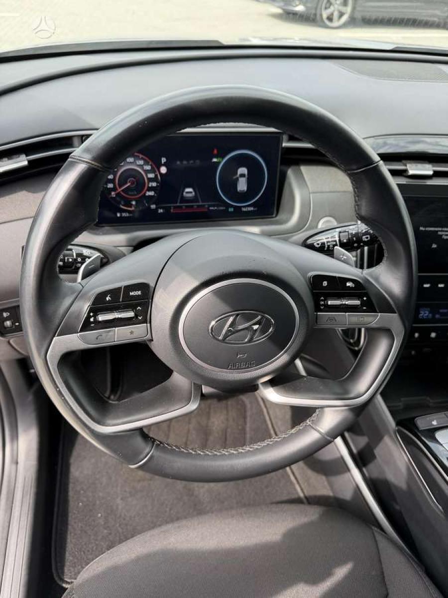 Grey Hyundai Tucson 2023 in Taurage, with an engine capacity of 1.60 L and mileage of 162 thousand km for 18300 €, photo 22 on AUTOMOTO.COM.LV
