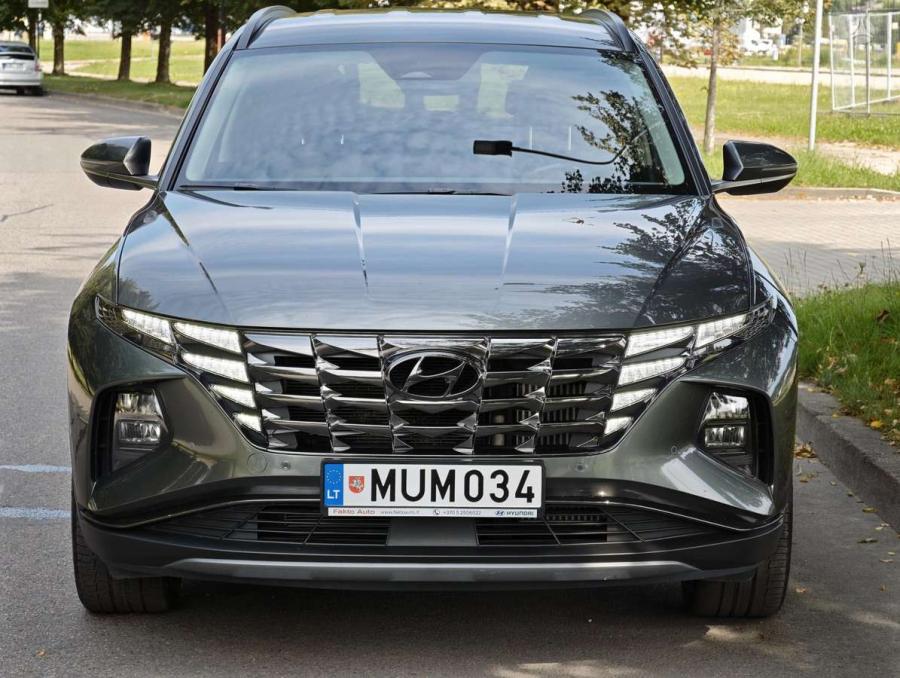 Grey Hyundai Tucson 2023 in Vilnius, with an engine capacity of 1.60 L and mileage of 74 thousand km for 25000 €, photo 4 on AUTOMOTO.COM.LV