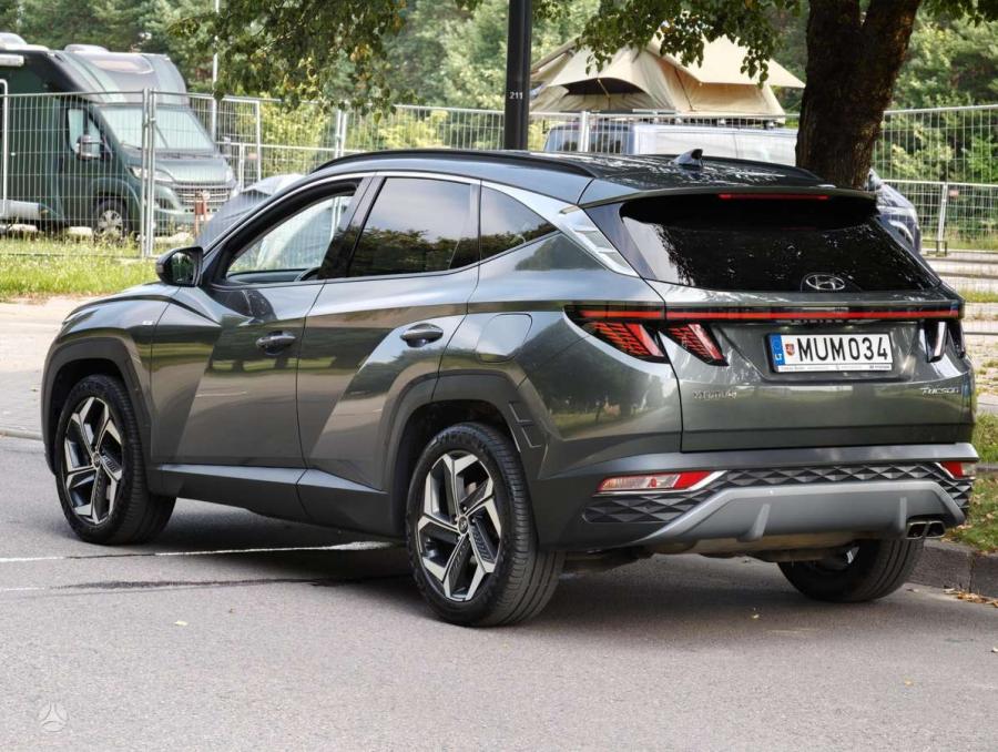 Grey Hyundai Tucson 2023 in Vilnius, with an engine capacity of 1.60 L and mileage of 74 thousand km for 25000 €, photo 9 on AUTOMOTO.COM.LV