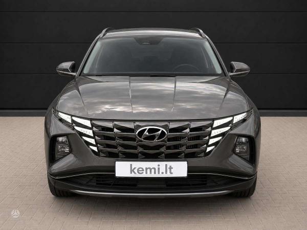 Grey Hyundai Tucson 2023 in Vilnius, with an engine capacity of 1.60 L and mileage of 95 thousand km for 23550 €, photo 3 on AUTOMOTO.COM.LV