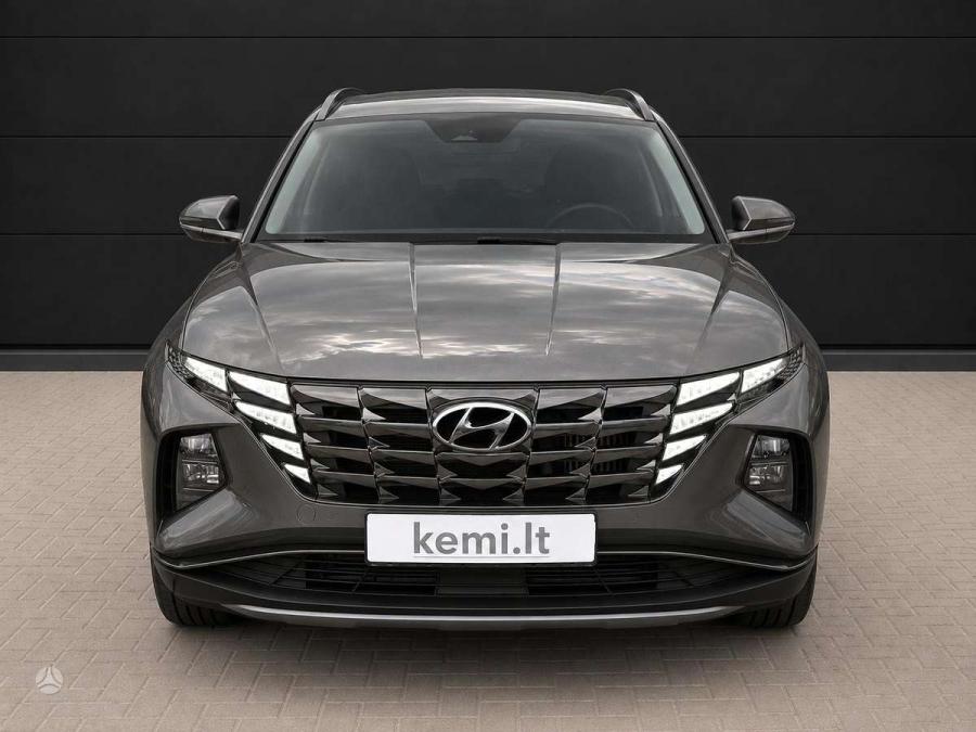 Grey Hyundai Tucson 2023 in Vilnius, with an engine capacity of 1.60 L and mileage of 95 thousand km for 23550 €, photo 4 on AUTOMOTO.COM.LV