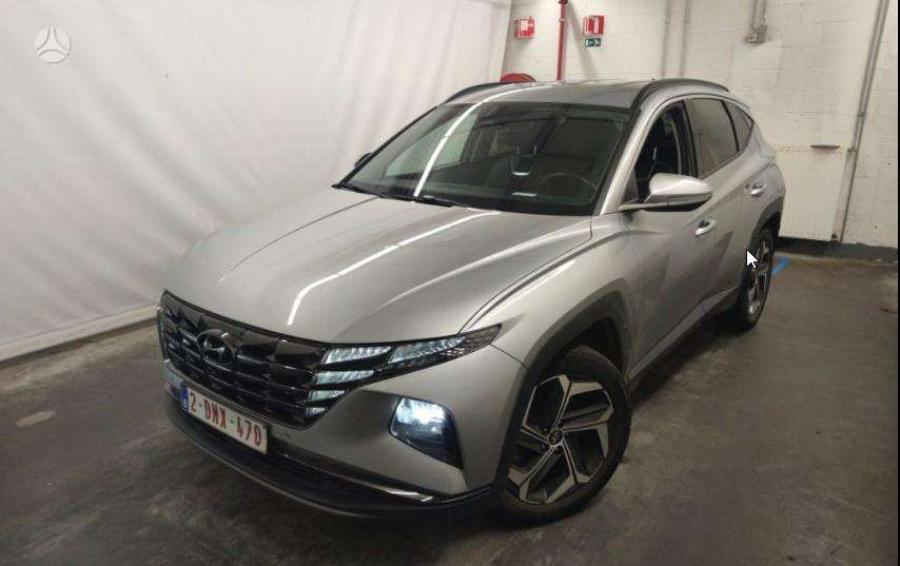 Pelēks Hyundai Tucson 2023 Viļņa, ar dzinēja tilpumu 1.60 L un nobraukumu 125 tūkst. km par 23490 €, foto 1 vietnē AUTOMOTO.COM.LV