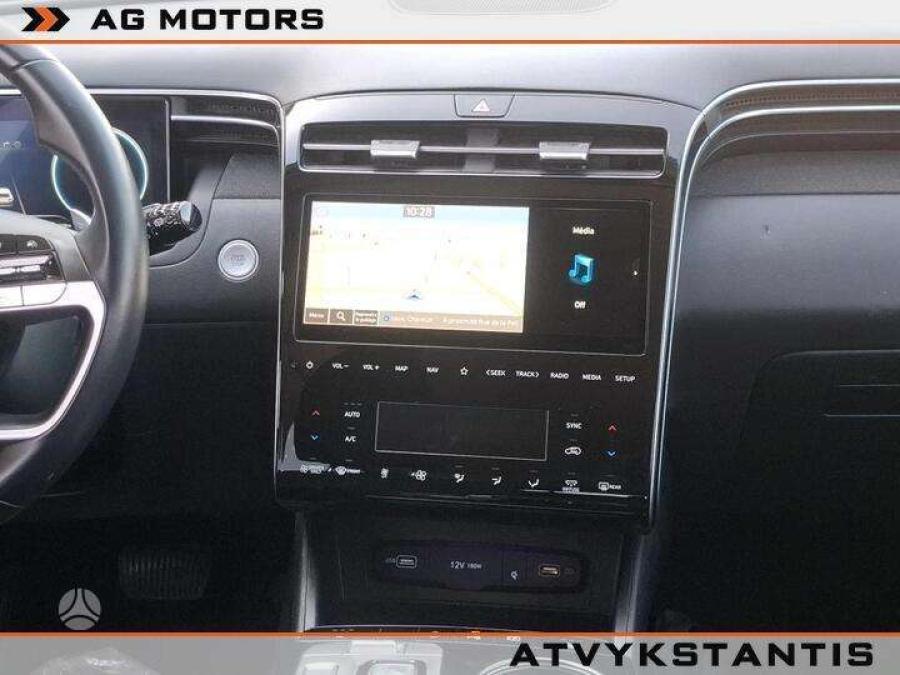 Grey Hyundai Tucson 2023 in Vilnius, with an engine capacity of 1.60 L and mileage of 114 thousand km for 23500 €, photo 5 on AUTOMOTO.COM.LV