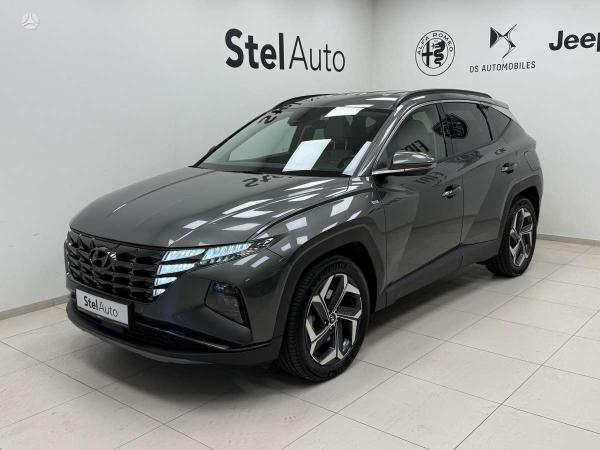 Pelēks Hyundai Tucson 2023 Viļņa, ar dzinēja tilpumu 1.60 L un nobraukumu 39 tūkst. km par 24790 €, foto 1 vietnē AUTOMOTO.COM.LV