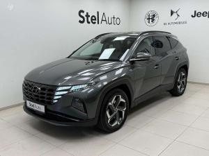 Grey Hyundai Tucson 2023 in Vilnius, with an engine capacity of 1.60 L and mileage of 39 thousand km for 24790 €, photo  on AUTOMOTO.COM.LV