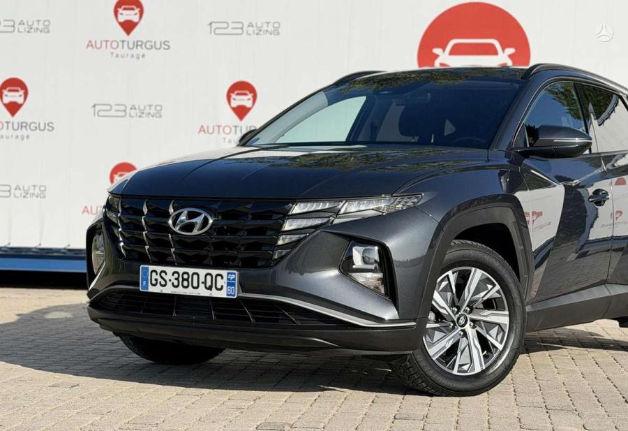 Pelēks Hyundai Tucson 2023 Tauragė, ar dzinēja tilpumu 1.60 L un nobraukumu 97 tūkst. km par 18700 €, foto 3 vietnē AUTOMOTO.COM.LV