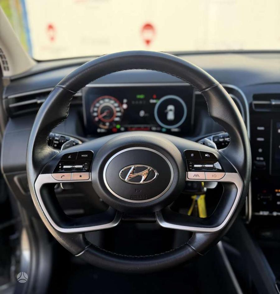 Pelēks Hyundai Tucson 2023 Tauragė, ar dzinēja tilpumu 1.60 L un nobraukumu 97 tūkst. km par 18700 €, foto 42 vietnē AUTOMOTO.COM.LV