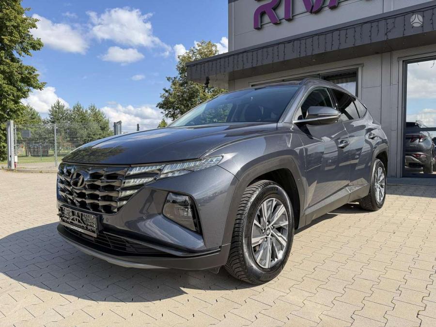 Pelēks Hyundai Tucson 2023 Šauļi, ar dzinēja tilpumu 1.60 L un nobraukumu 161 tūkst. km par 19990 €, foto 6 vietnē AUTOMOTO.COM.LV