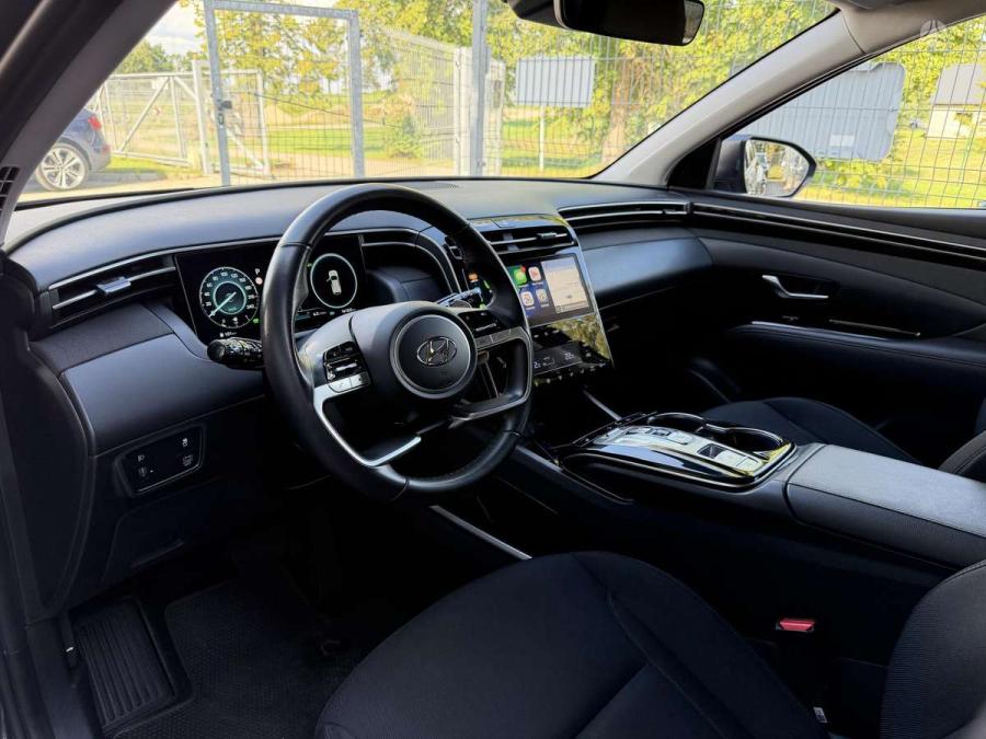Pelēks Hyundai Tucson 2023 Šauļi, ar dzinēja tilpumu 1.60 L un nobraukumu 161 tūkst. km par 19990 €, foto 12 vietnē AUTOMOTO.COM.LV