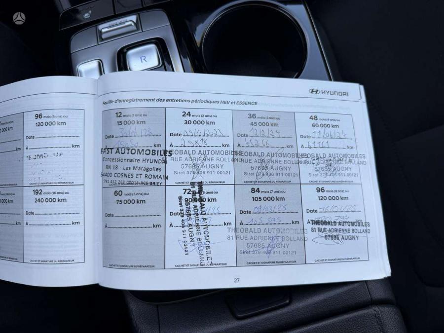 Pelēks Hyundai Tucson 2023 Šauļi, ar dzinēja tilpumu 1.60 L un nobraukumu 161 tūkst. km par 19990 €, foto 26 vietnē AUTOMOTO.COM.LV