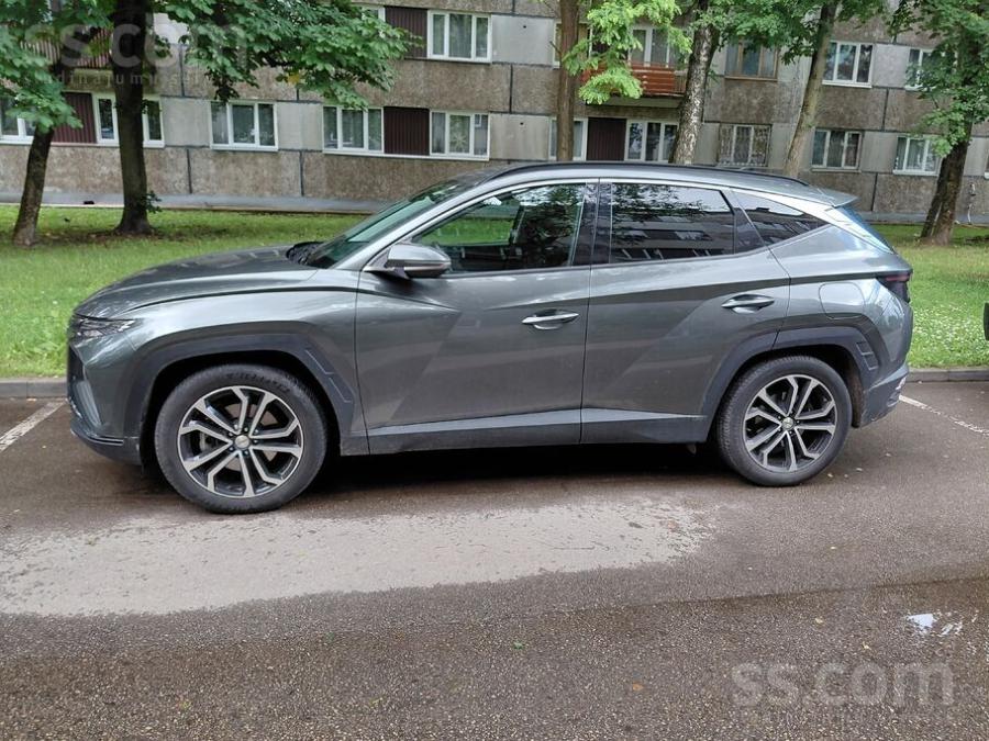 Серый Хендай Туксон 2023 в Рига, объемом двигателя 1.60 л и пробегом 76 тыс. км за 23990 €, фото 1 на AUTOMOTO.COM.LV
