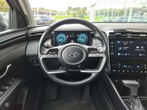 Grey Hyundai Tucson 2023 in Vilnius, with an engine capacity of 1.60 L and mileage of 48 thousand km for 23900 €, photo 14 on AUTOMOTO.COM.LV