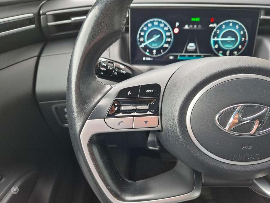 Grey Hyundai Tucson 2023 in Vilnius, with an engine capacity of 1.60 L and mileage of 48 thousand km for 23900 €, photo 16 on AUTOMOTO.COM.LV