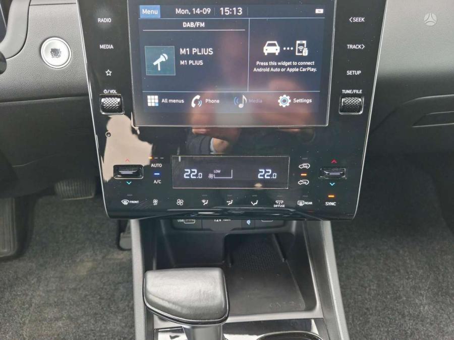 Grey Hyundai Tucson 2023 in Vilnius, with an engine capacity of 1.60 L and mileage of 48 thousand km for 23900 €, photo 22 on AUTOMOTO.COM.LV