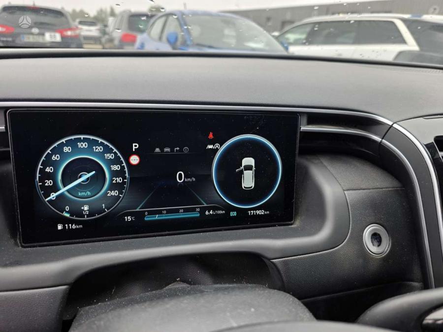 Pelēks Hyundai Tucson 2023 Tauragė, ar dzinēja tilpumu 1.60 L un nobraukumu 171 tūkst. km par 17182 €, foto 10 vietnē AUTOMOTO.COM.LV