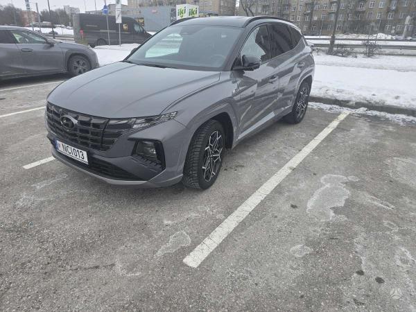 Grey Hyundai Tucson 2024 in Vilnius, with an engine capacity of 1.60 L and mileage of 25 thousand km for 34000 €, photo 1 on AUTOMOTO.COM.LV