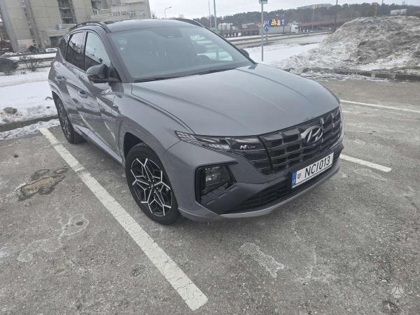 Grey Hyundai Tucson 2024 in Vilnius, with an engine capacity of 1.60 L and mileage of 25 thousand km for 34000 €, photo 7 on AUTOMOTO.COM.LV