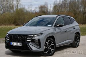 Серый Хендай Туксон 2024 в Рига, объемом двигателя 1.60 л и пробегом 9 тыс. км за 33650 €, фото  на AUTOMOTO.COM.LV