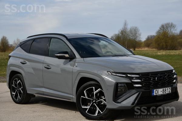 Pelēks Hyundai Tucson 2024 Rīga, ar dzinēja tilpumu 1.60 L un nobraukumu 9 tūkst. km par 33650 €, foto 8 vietnē AUTOMOTO.COM.LV