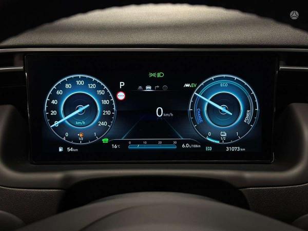Pelēks Hyundai Tucson 2024 Viļņa, ar dzinēja tilpumu 1.60 L un nobraukumu 31 tūkst. km par 26900 €, foto 6 vietnē AUTOMOTO.COM.LV