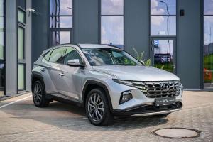 Pelēks Hyundai Tucson 2024 Marijampole, ar dzinēja tilpumu 1.60 L un nobraukumu 36 tūkst. km par 31450 €, foto  vietnē AUTOMOTO.COM.LV