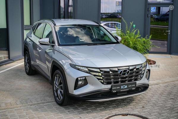 Grey Hyundai Tucson 2024 in Marijampole, with an engine capacity of 1.60 L and mileage of 36 thousand km for 31450 €, photo 2 on AUTOMOTO.COM.LV