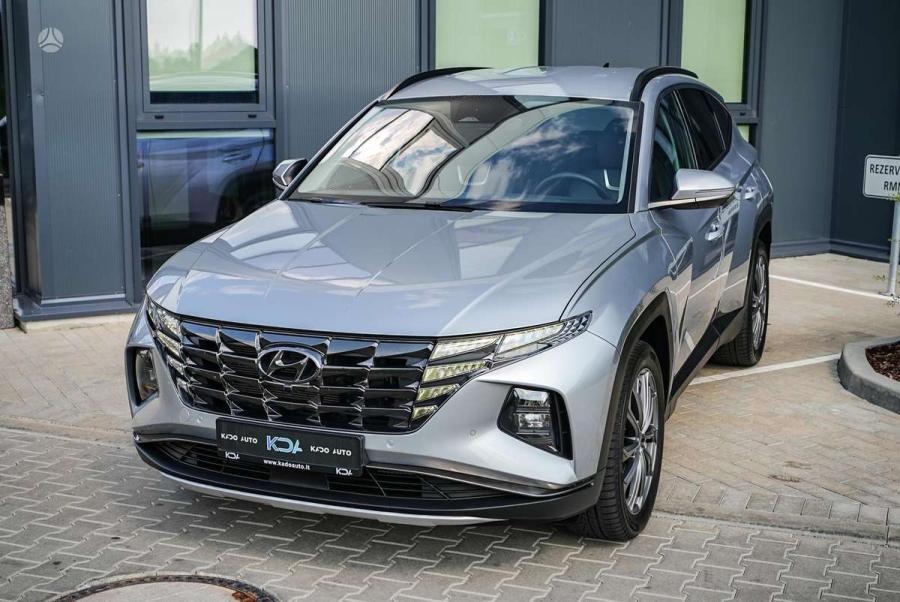 Pelēks Hyundai Tucson 2024 Marijampole, ar dzinēja tilpumu 1.60 L un nobraukumu 36 tūkst. km par 31450 €, foto 5 vietnē AUTOMOTO.COM.LV