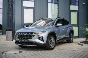 Pelēks Hyundai Tucson 2024 Marijampole, ar dzinēja tilpumu 1.60 L un nobraukumu 36 tūkst. km par 31450 €, foto 6 vietnē AUTOMOTO.COM.LV