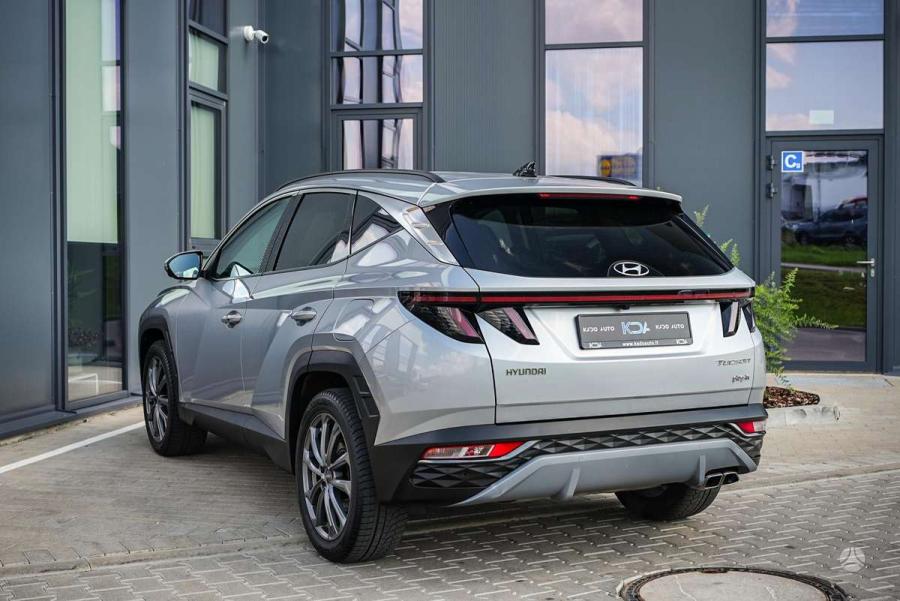 Pelēks Hyundai Tucson 2024 Marijampole, ar dzinēja tilpumu 1.60 L un nobraukumu 36 tūkst. km par 31450 €, foto 10 vietnē AUTOMOTO.COM.LV