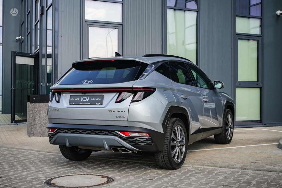 Pelēks Hyundai Tucson 2024 Marijampole, ar dzinēja tilpumu 1.60 L un nobraukumu 36 tūkst. km par 31450 €, foto 14 vietnē AUTOMOTO.COM.LV