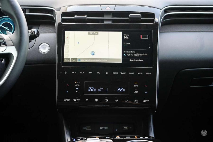 Pelēks Hyundai Tucson 2024 Marijampole, ar dzinēja tilpumu 1.60 L un nobraukumu 36 tūkst. km par 31450 €, foto 21 vietnē AUTOMOTO.COM.LV