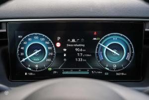 Pelēks Hyundai Tucson 2024 Marijampole, ar dzinēja tilpumu 1.60 L un nobraukumu 36 tūkst. km par 31450 €, foto 29 vietnē AUTOMOTO.COM.LV